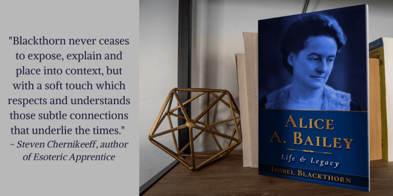 New Release: Alice Bailey Biography – Isobel Blackthorn