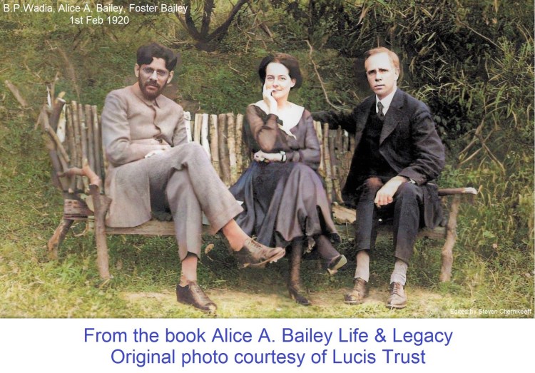 Alice Bailey in 1920 at Theosophical HQ Krotona – Isobel Blackthorn